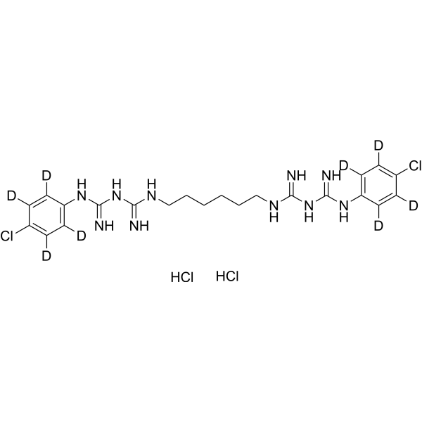 Chlorhexidine-d8 dihydrochloride 2012598-75-1_Bacterial_Anti-infection ...